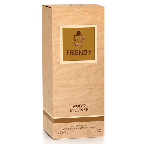 MILESTONE Trendy Wood Intense (Pour Homme) 80ML EDP – Fragrance Wholesale