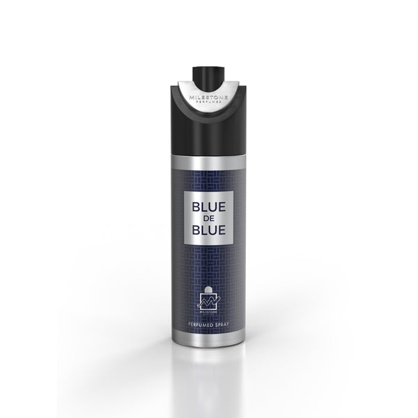 MILESTONE Blue de Blue (Pour Homme) 200ML Deodorant 6 Pack – Fragrance ...