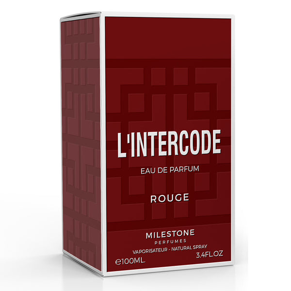 MILESTONE L'Intercode Rouge (Pour Femme) 100ML Eau De Parfum ...
