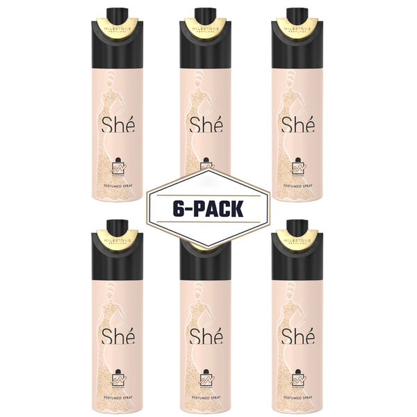 MILESTONE She Pour Femme - 200ML Deodorant - 6 Pack – Fragrance Wholesale