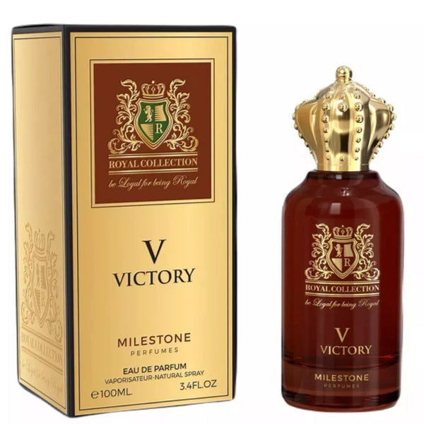 MILESTONE Royal Collection V Victory Eau De Parfum 100ML – Fragrance ...